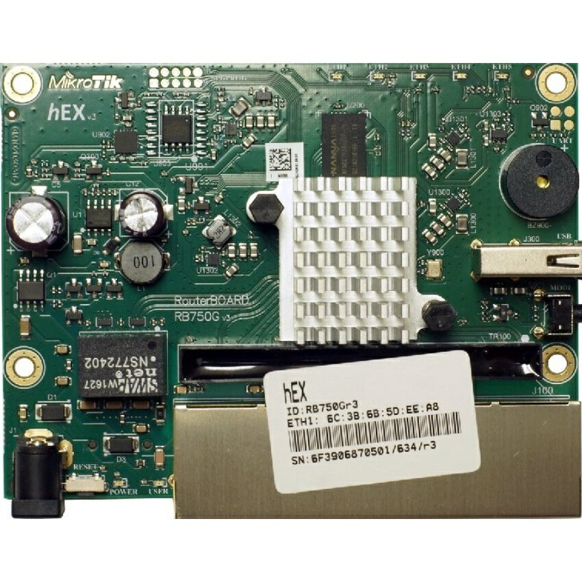 台灣公司貨 MikroTik 高效能 RB750Gr3 hEX3 路由器 防火牆 | 磐石蘋果 | 樂天市場Rakuten