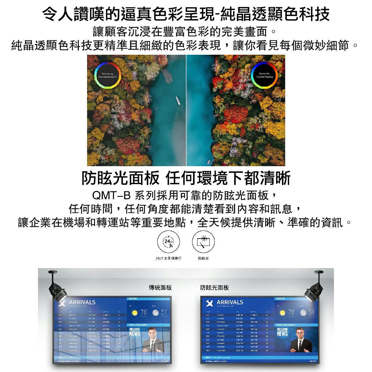 SAMSUNG QM98T-B 98吋 4K UHD QMC系列 LCD液晶單體 商用顯示器 | 金曲音響 | 金曲音響直營店 | 樂天市場 ...