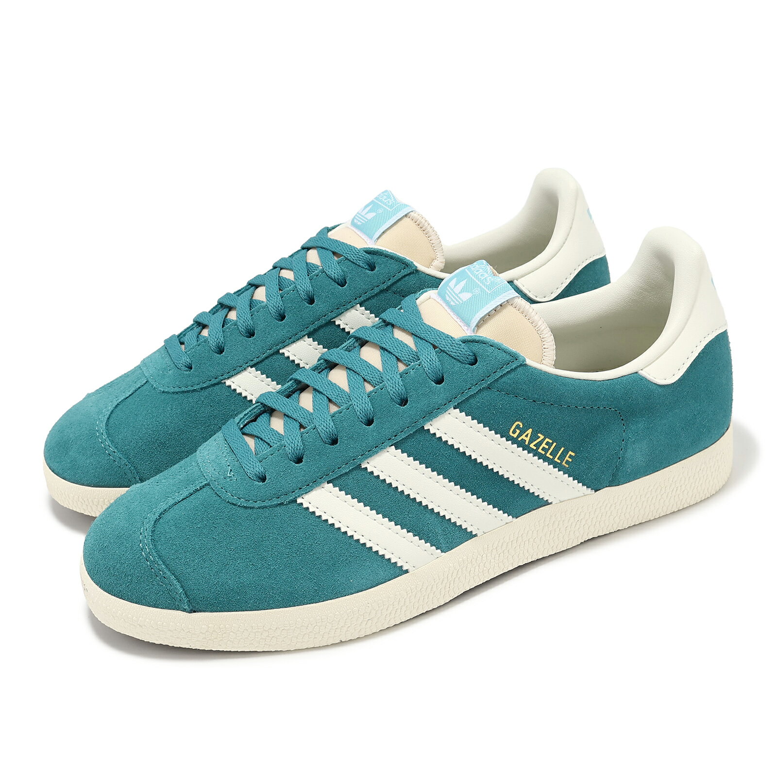 adidas 休閒鞋 Gazelle 男鞋 女鞋 藍綠 白 三條紋 麂皮 復古 情侶鞋 愛迪達 IG1061 | ACS跨運動 | 樂天市場 ...