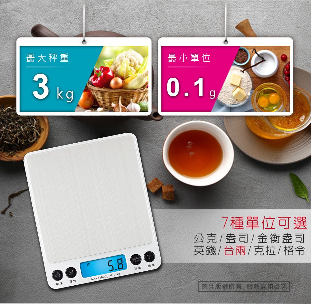 【聖岡科技Dr.AV】RD-71A鴻龍 超精準0.01g大秤盤 超微量 電子秤0.5g-3kg(贈大小雙秤盤) | 愛樂購直營店 | 樂天市場Rakuten