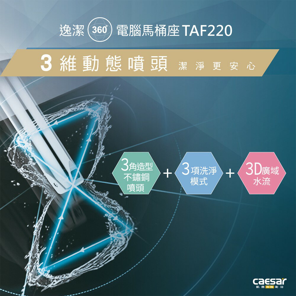 【CAESAR 凱撒衛浴】瞬熱式電腦馬桶座 TAF220 easelet 逸潔電腦馬桶座 全國唯一 全新上市NEW【領券滿額再折千10/31止】 | INFMARC | 樂天市場Rakuten