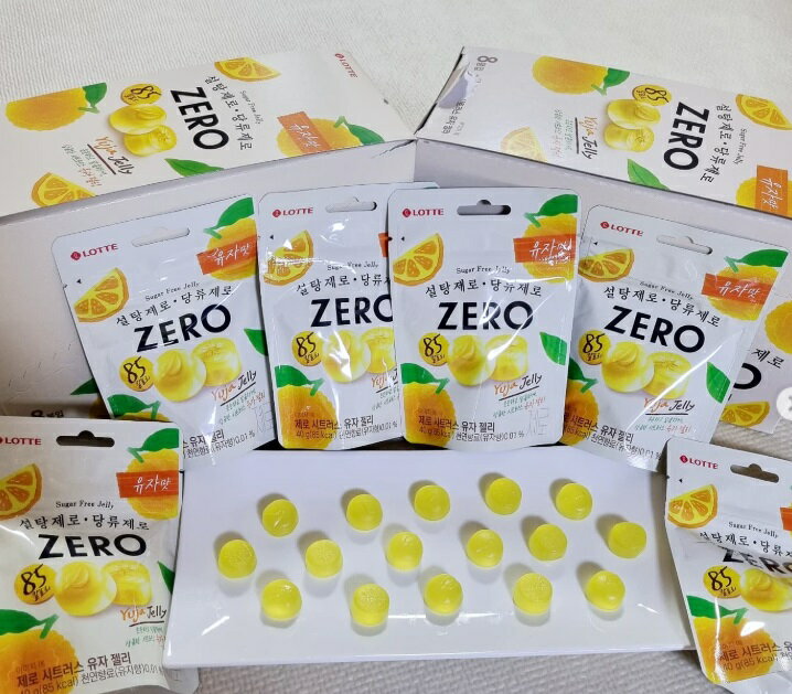 【首爾先生mrseoul】韓國樂天 LOTTE ZERO 柚子口味軟糖 40g 2025.10.28 | 首爾先生mrseoul | 樂天市場Rakuten