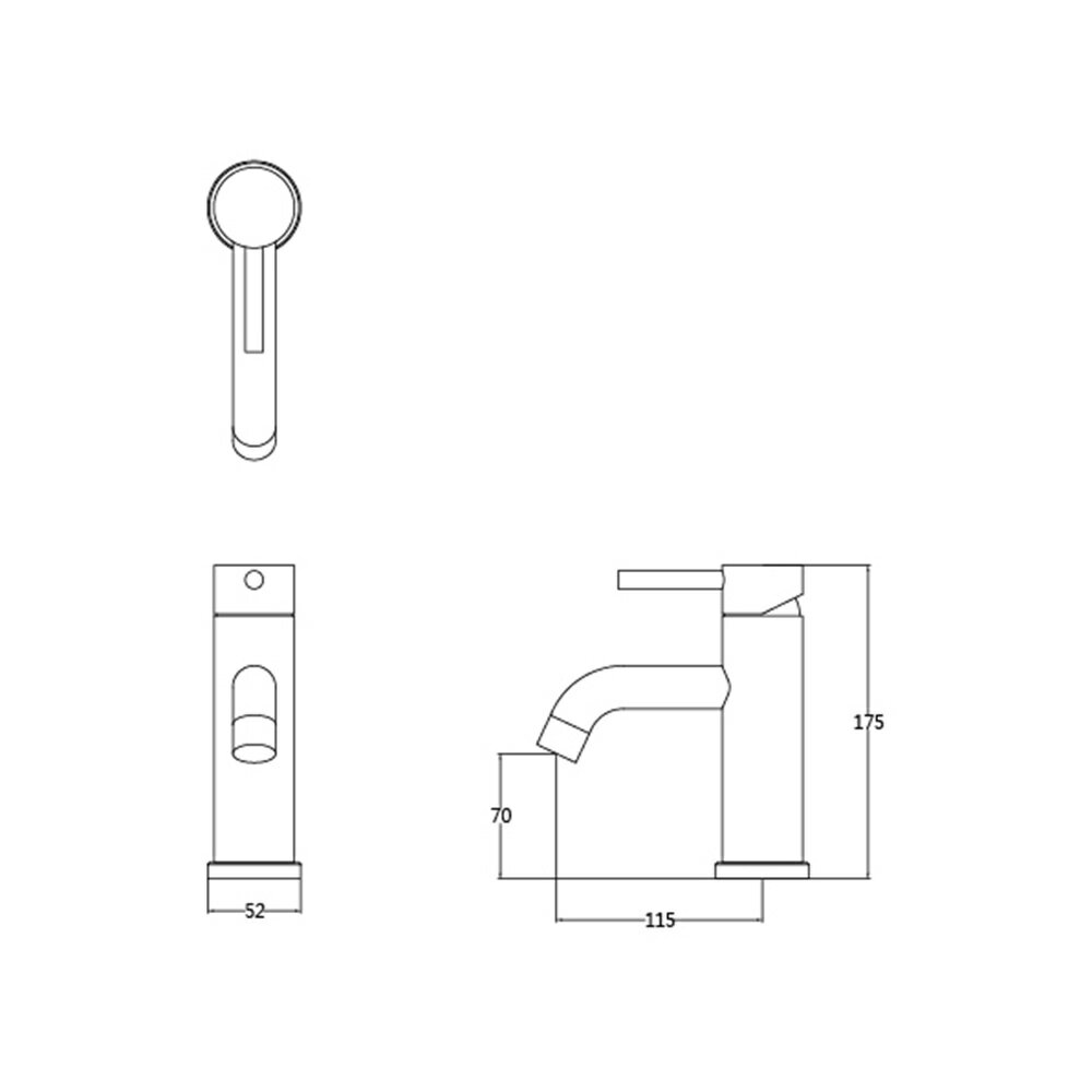 CAESAR 凱撒衛浴 B1010S BT1010S 不鏽鋼單孔面盆龍頭 衛浴龍頭 省水起泡 無鉛龍頭 免運 | INFMARC | 樂天市場Rakuten