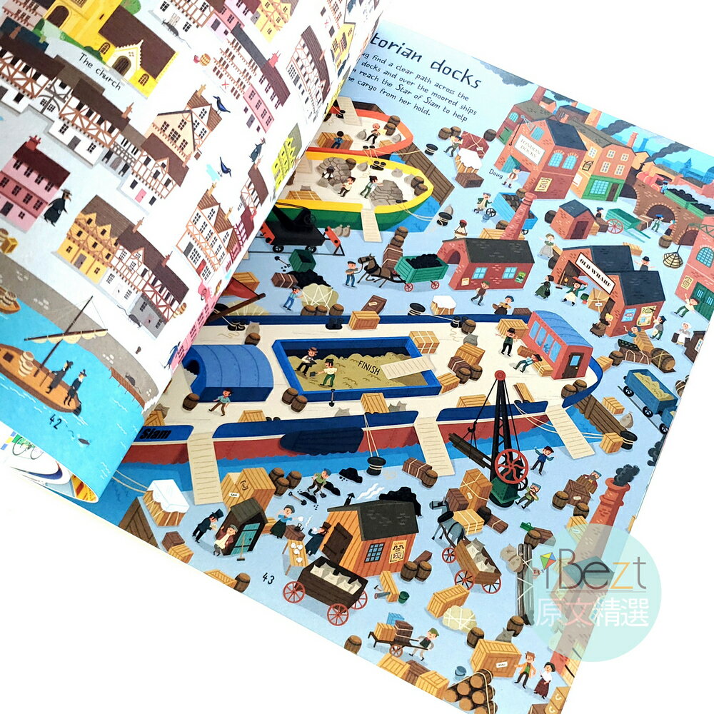 Usborne London Mazes | 外文 | 迷宮 | 繪本 | Usborne | 伴讀玩家 | 樂天市場Rakuten