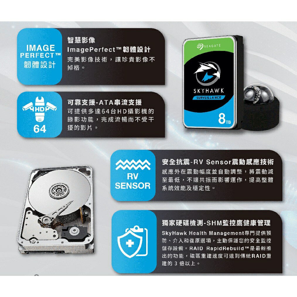 希捷 Seagate 4TB 4T 監控硬碟 3.5吋 內接式硬碟 三年保 監控鷹 ST4000VX016 | 平價屋3C | 樂天市場Rakuten