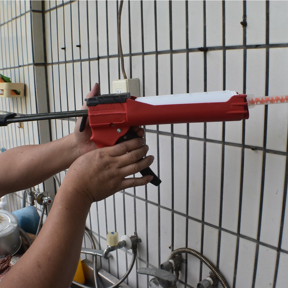 美縫劑膠槍 塑膠 鐵質 省力 綠 助力膠槍 美縫 雙管 美縫膠槍 美縫劑 美縫槍【DW201】123便利屋 | 123便利屋直營店 | 樂天 ...