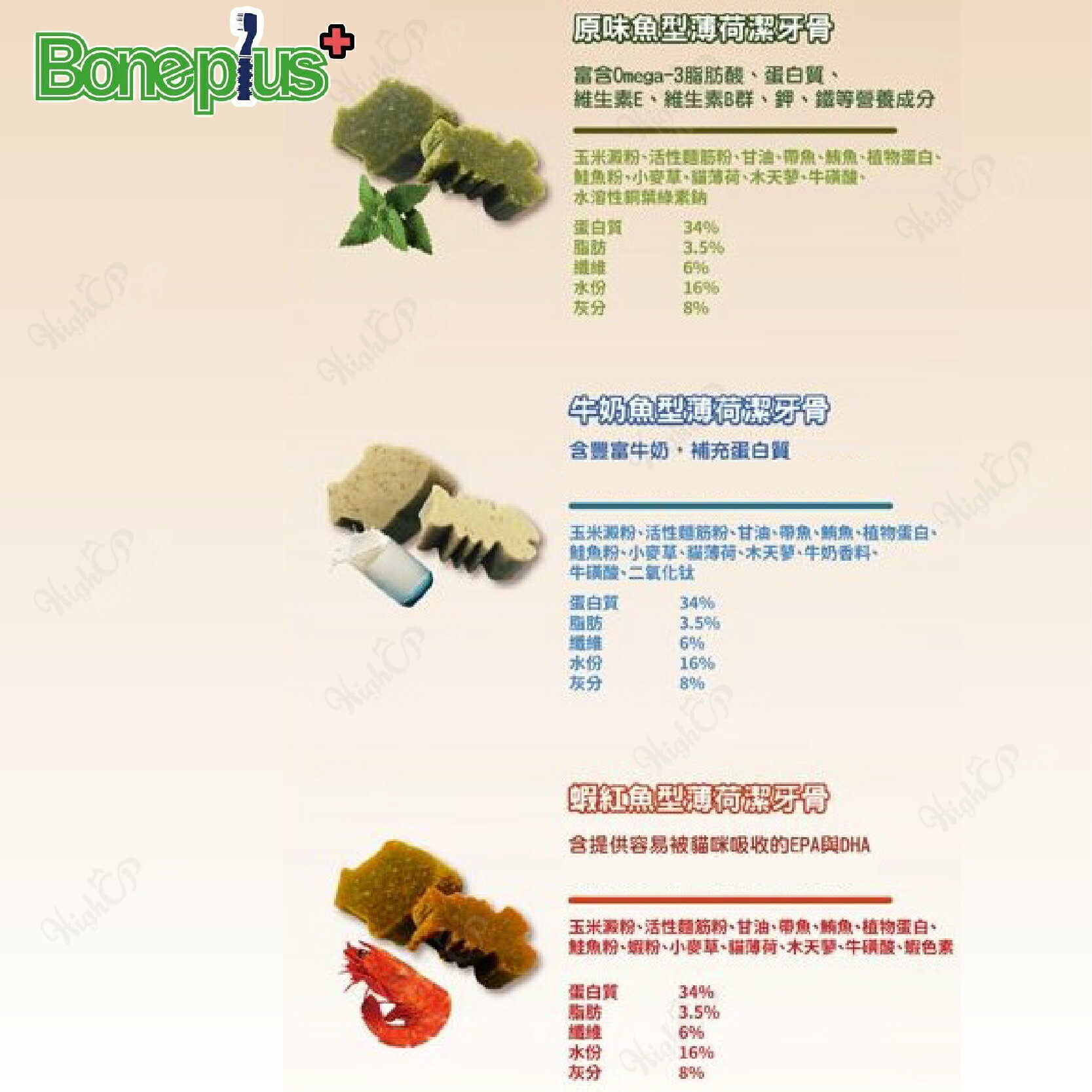 Boneplus 貓用潔牙骨 魚型薄荷潔牙骨 BP貓潔牙骨 貓零食 貓點心 潔牙錠 70g【0804001】 | 毛孩補給站 | 樂天市場Rakuten
