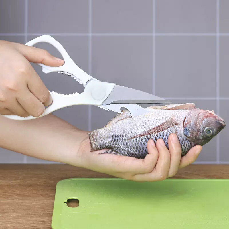 asdfkitty*日本 ECHO 多功能 廚房剪刀/食物剪刀/料理剪刀-開瓶器-螃蟹壓碎夾-日本正版商品 | asdfkitty可愛家精品店直營店 | 樂天市場Rakuten