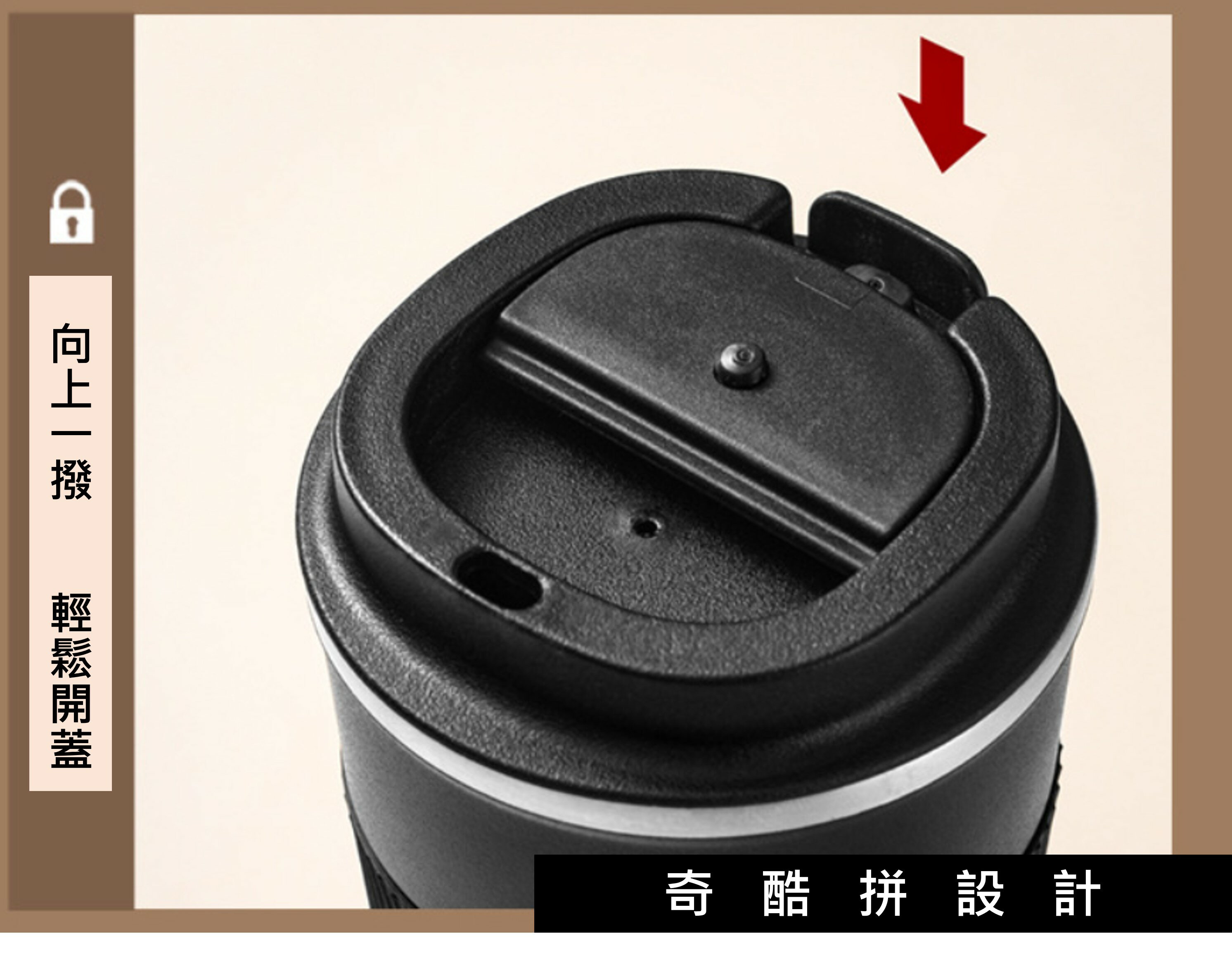 500ML 外帶咖啡杯,保溫杯,高品質陶瓷內膽,不鏽鋼保溫瓶,冰霸杯, 環保杯 (適合超商大杯咖啡的尺寸) | 奇酷拼 | 樂天市場Rakuten