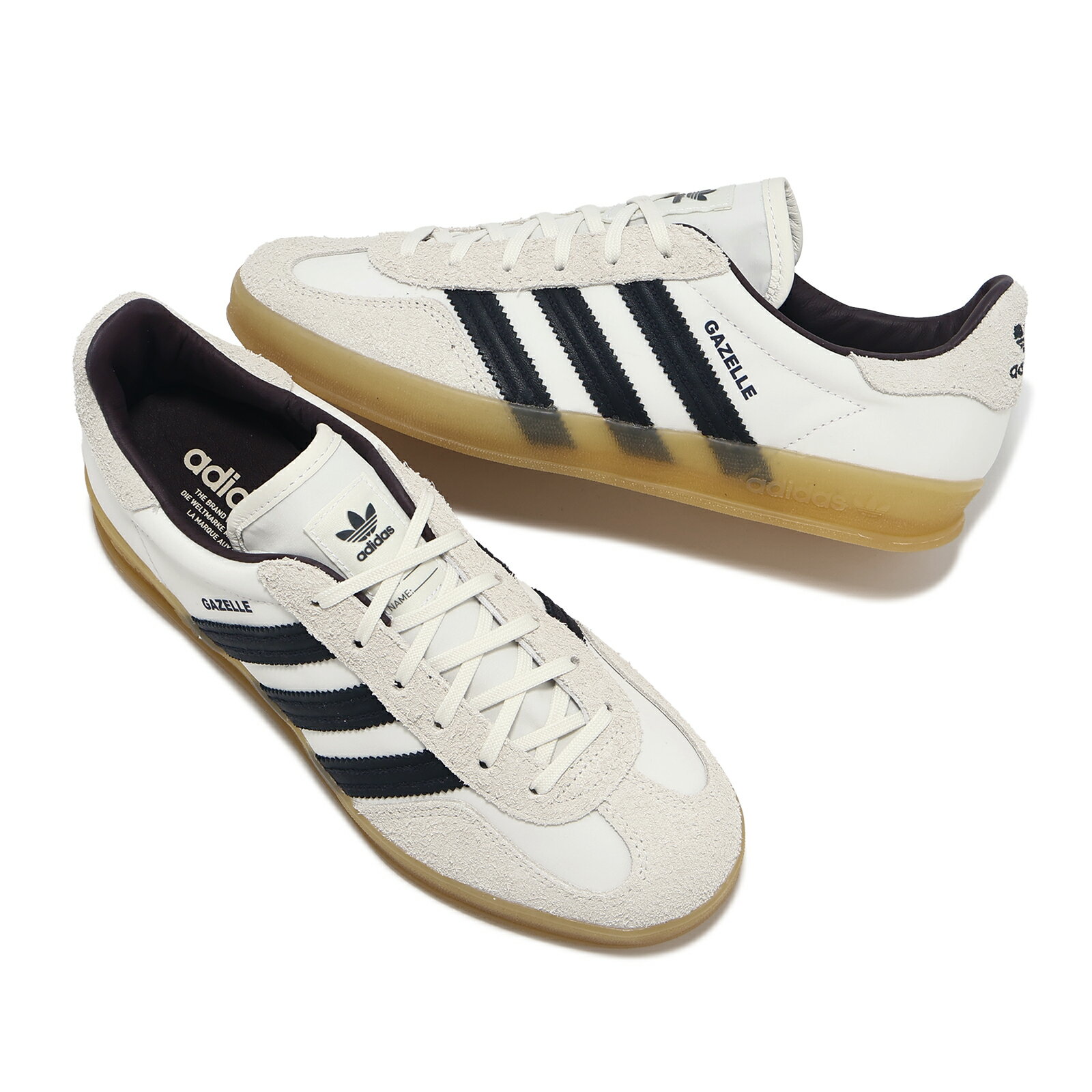 adidas x Hikari Shibata Gazelle Indoor 男女鞋 米白 黑 膠底 聯名 愛迪達 IH9985 | ACS跨 ...