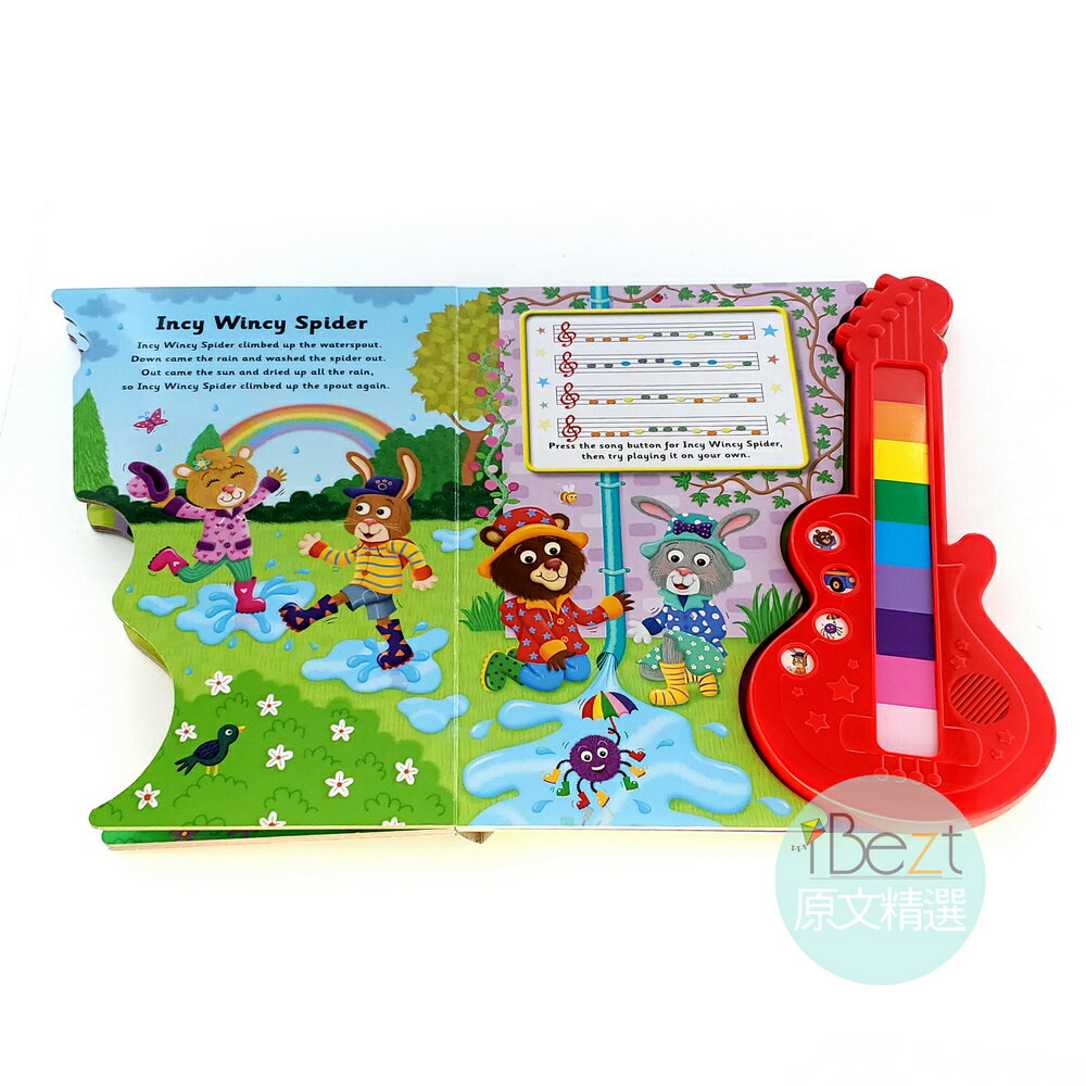 My First Music Book Guitar | 樂譜 | 吉他 | 電音 | 歌曲 | 玩具 | 禮物 | | 伴讀玩家 | 樂天 ...