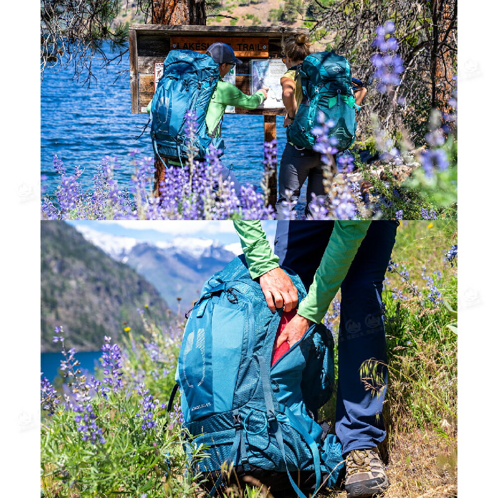 【OSPREY 美國 男 ATMOS AG 65 S/M 登山背包《神話綠》65L】自助旅行/雙肩背包/行李背包 | 悠遊山水戶外生活館直營店 | 樂天市場Rakuten