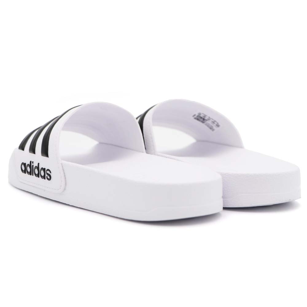 ADIDAS ADILETTE SHOWER K 防水 拖鞋 中童 白黑 R9181 (HP7606) | 新竹兩隻老虎親子舘直營店 | 樂天 ...