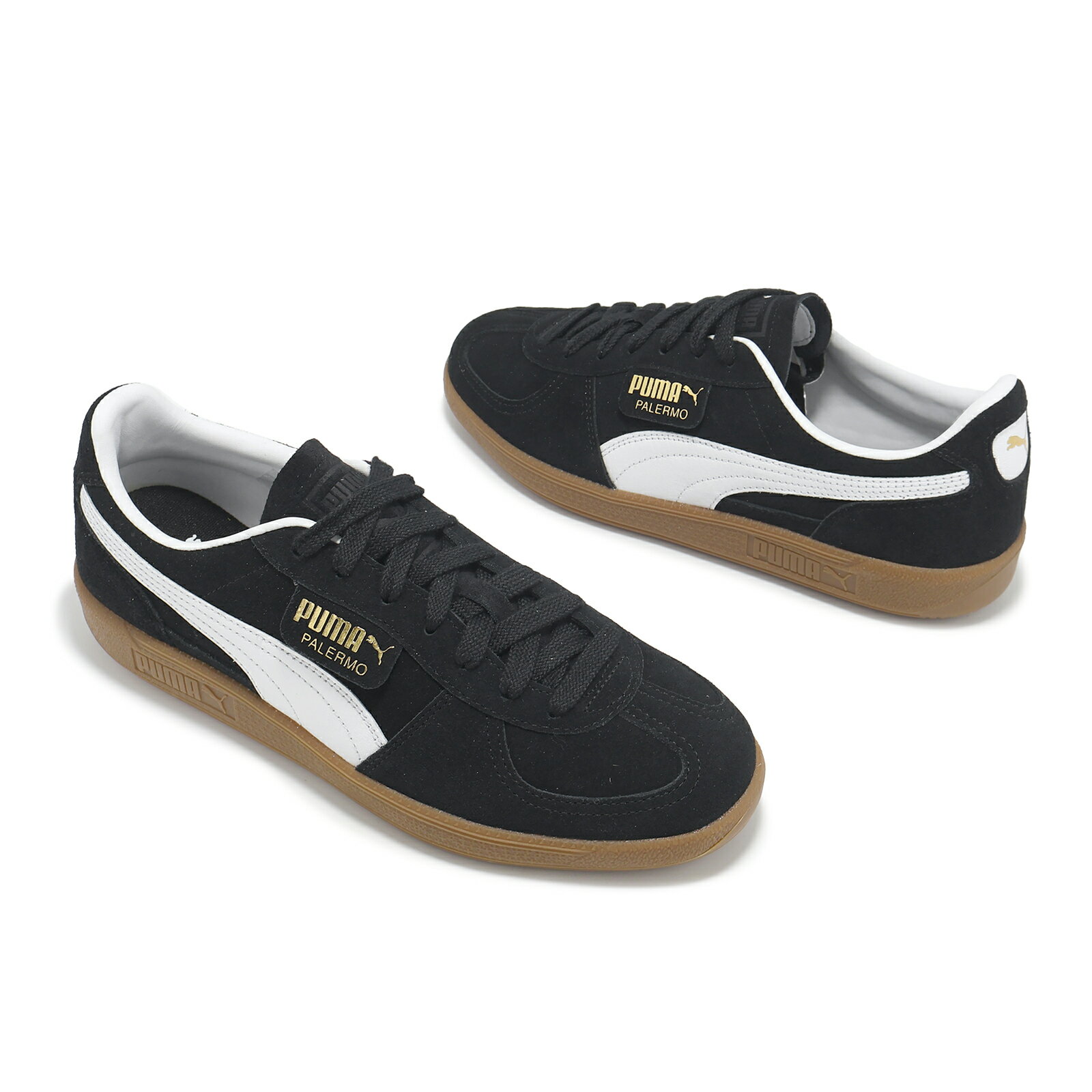 Puma 休閒鞋 Palermo 男鞋 女鞋 黑 白 焦糖底 麂皮 復古 德訓鞋 情侶鞋 39646310 | ACS跨運動 | 樂天市場 ...