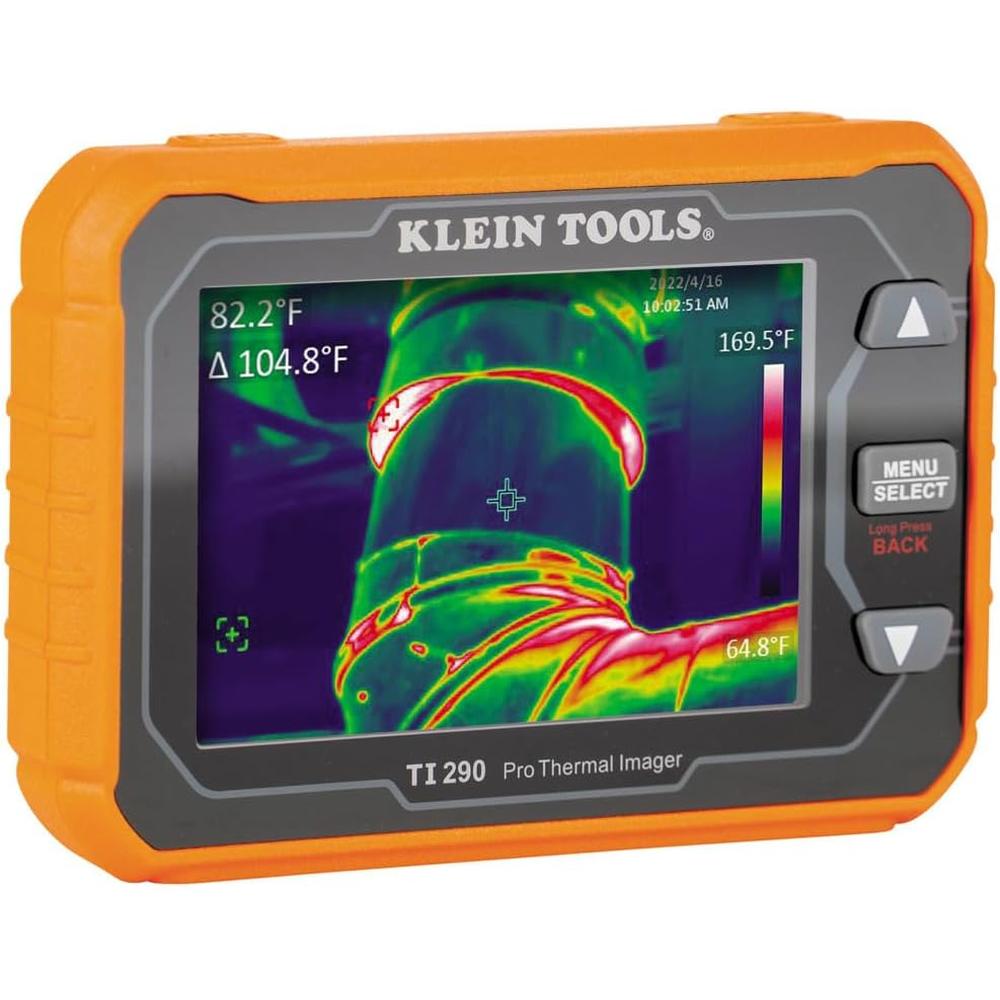 【美國代購】Klein Tools TI290 可充電式 PRO 熱成像相機｜49000+ 像素｜Wi-Fi 傳輸｜3 種調色板｜高低溫標記 ...