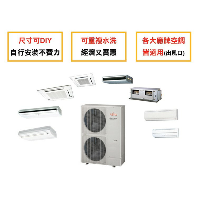 【Original Life】加強型-寬度16-18cm 長效可水洗 中央空調清淨網 | originallife | 樂天市場Rakuten