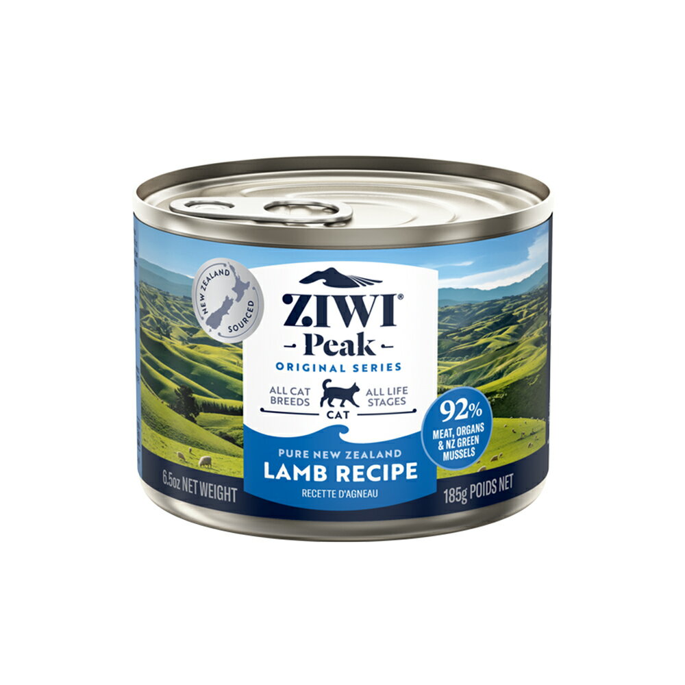 【SofyDOG】ZIWI巔峰 92%鮮肉貓罐頭 羊肉(185g/24入) 貓罐 肉泥 無穀無膠 | SofyDOG直營店 | 樂天市場Rakuten