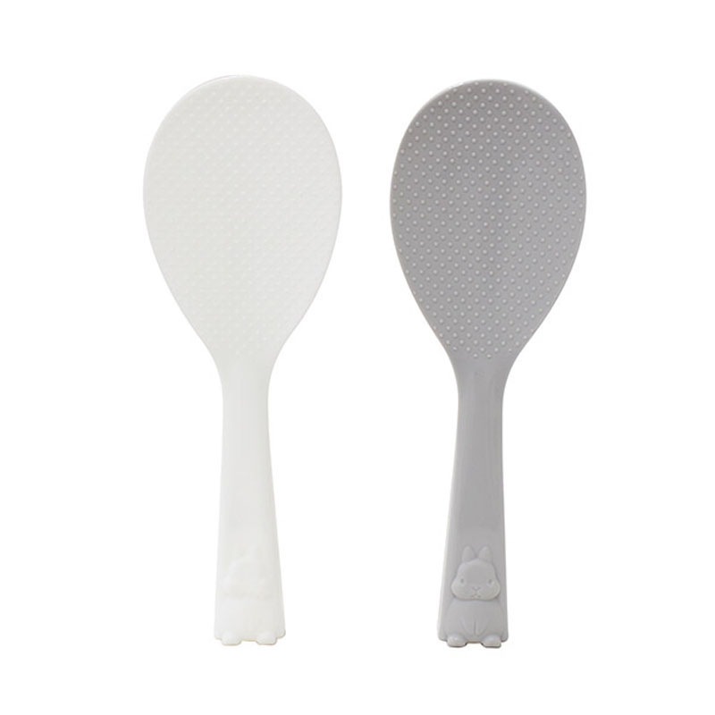 asdfkitty*日本 ECHO 兔子可站立防沾黏飯匙-顏色隨機-日本正版商品 | asdfkitty可愛家精品店直營店 | 樂天市場Rakuten