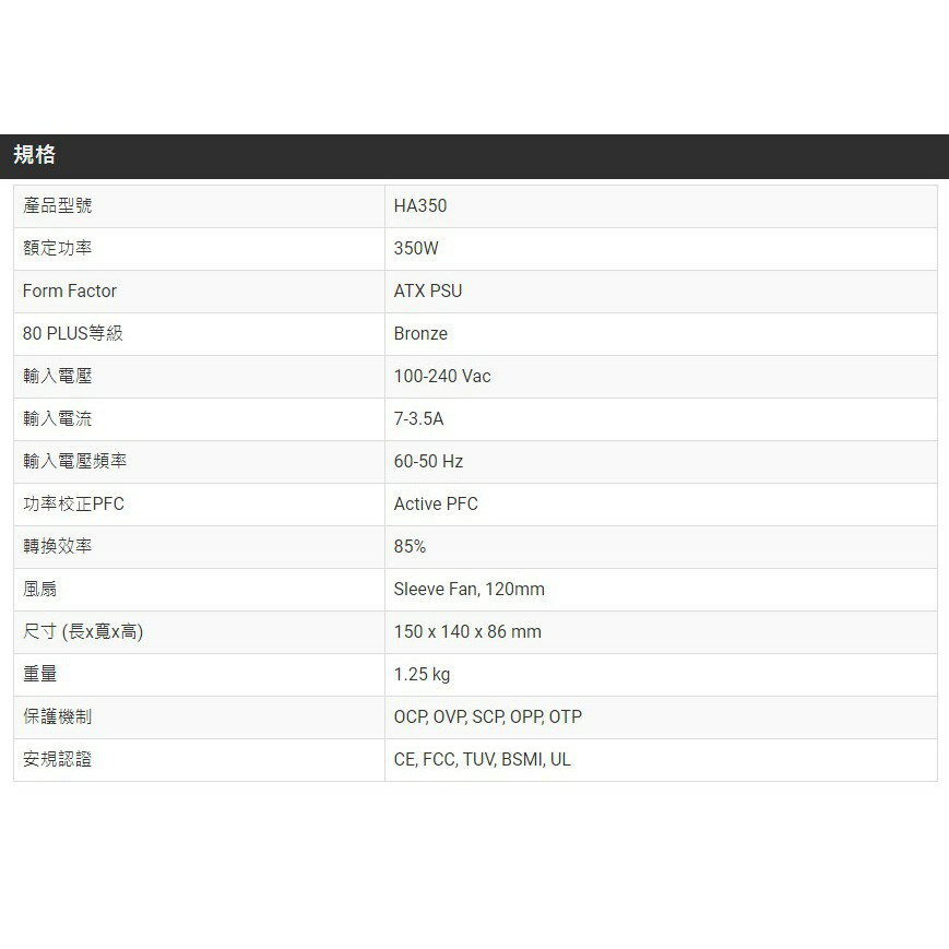 FSP 全漢 HA650 650W 聖武士 80+ 銅牌 電源供應器 電供 五年保 350W 450W 550W | 平價屋3C | 樂天市場Rakuten