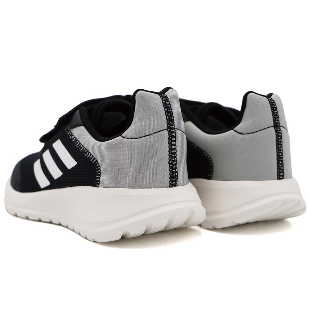 ADIDAS Tensaur Run 2.0 CF K 慢跑鞋 魔鬼氈 中童 黑 R9166 (GZ3434) | 新竹兩隻老虎親子舘直營店 ...