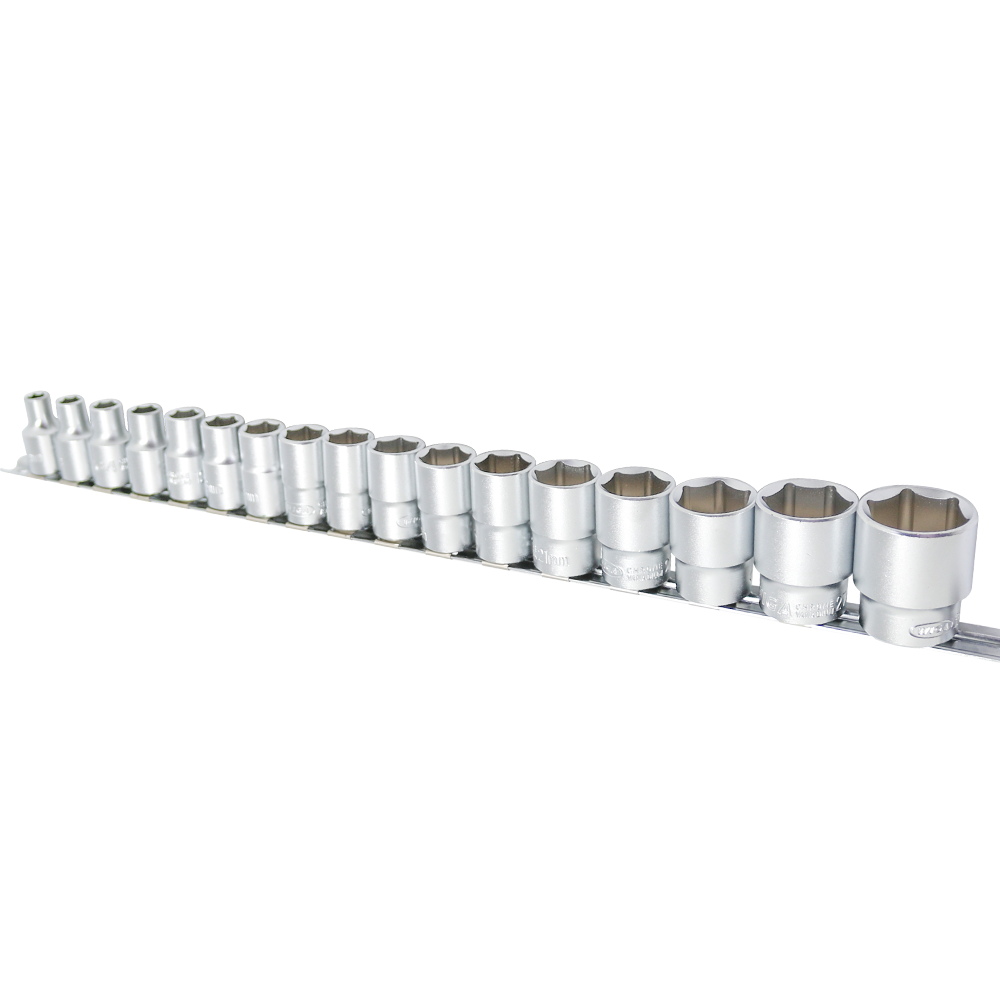 WIGA 威力鋼 GS4-17S 1/2" 17件組白色短套筒組 [4分短套筒] | 威力鋼工具旗艦店直營店 | 樂天市場Rakuten