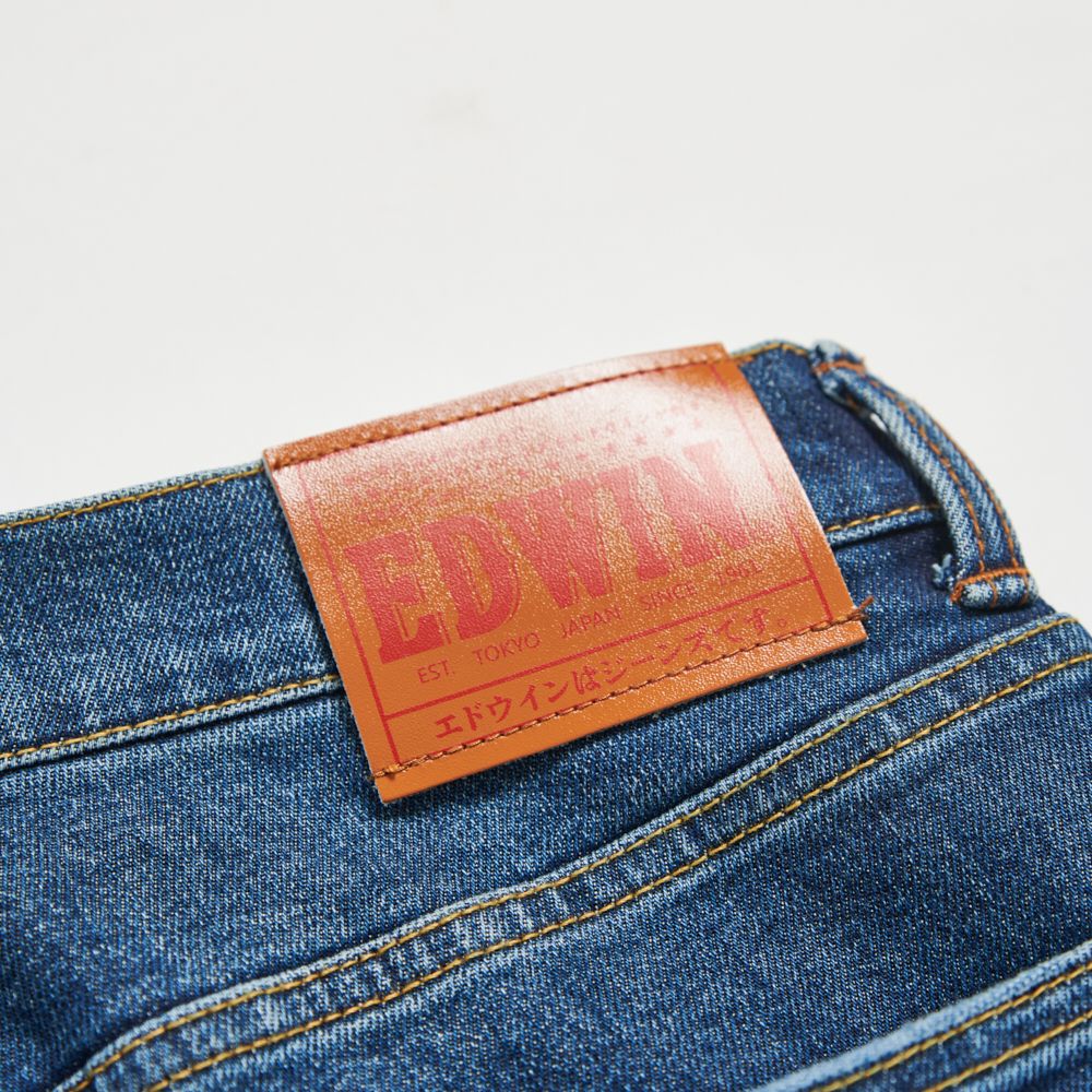 EDWIN RED LABEL 365 溫控丹寧中直筒牛仔褲-男款 石洗綠 #滿額折抵 | EDWIN官方旗艦店直營店 | 樂天市場Rakuten