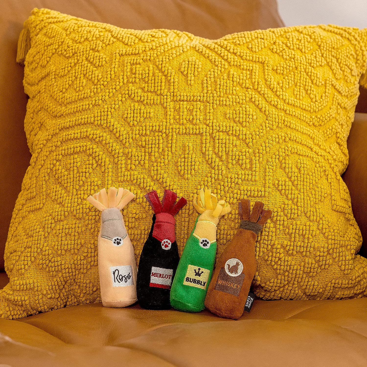 【全店滿2500送利樂包2盒】【SofyDOG】ZippyPaws 歡樂時光瓶-貓草葡萄酒 布偶玩具 貓草玩具 | SofyDOG直營店 | 樂天市場Rakuten