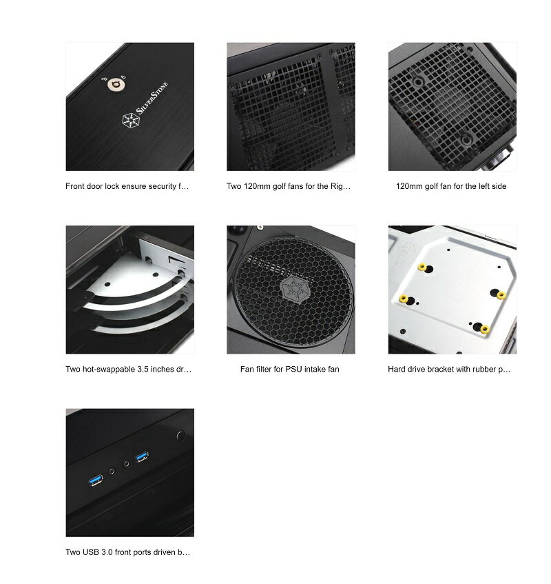 【享最高折300】SilverStone 銀欣 GD06 黑/電腦機殼/SST-GD06B | 米特3C數位 | 樂天市場Rakuten