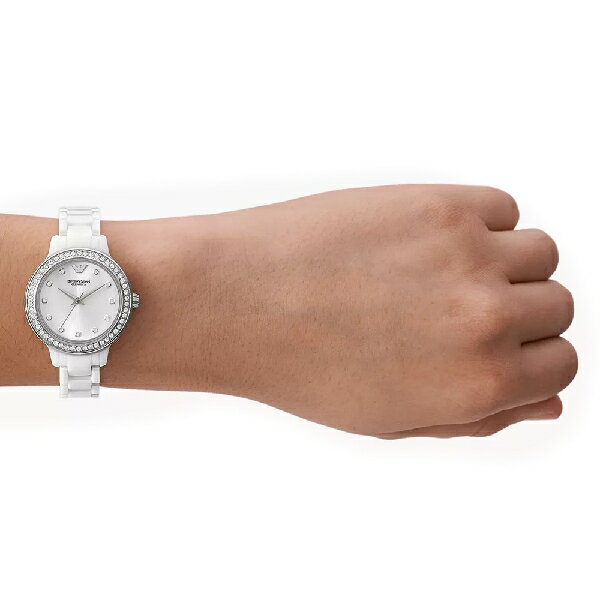 EMPORIO ARMANI 亞曼尼 Cleo系列 AR70013 陶瓷環鑽女錶 32MM｜樂天全館特惠中★指定刷卡回饋10% | 大高雄鐘錶 ...
