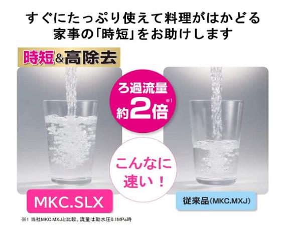 [3東京直購] TORAY MKC.SLX 濾芯 1入 淨17項目 適 MK 系列淨水器 高流速3L/分 5個月長效型(每日10L) 濾心 Cassetty | 玉山最低比價網直營店 | 樂天 ...