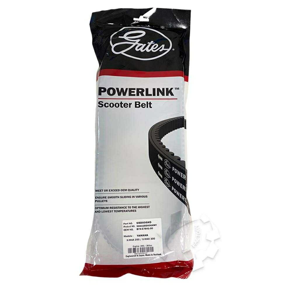 【4%點數】『油工廠』美國 Gates 蓋茨 POWER LINK 機車 皮帶 B74 X MAX X-MAX B5X【樂天APP下單限定 ...