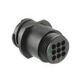 206705-2 9P 公頭 TE / Tyco AMP CPC-1系列11號標準環形圓形連接器 connector 接頭(含稅)【佑齊企業 ...