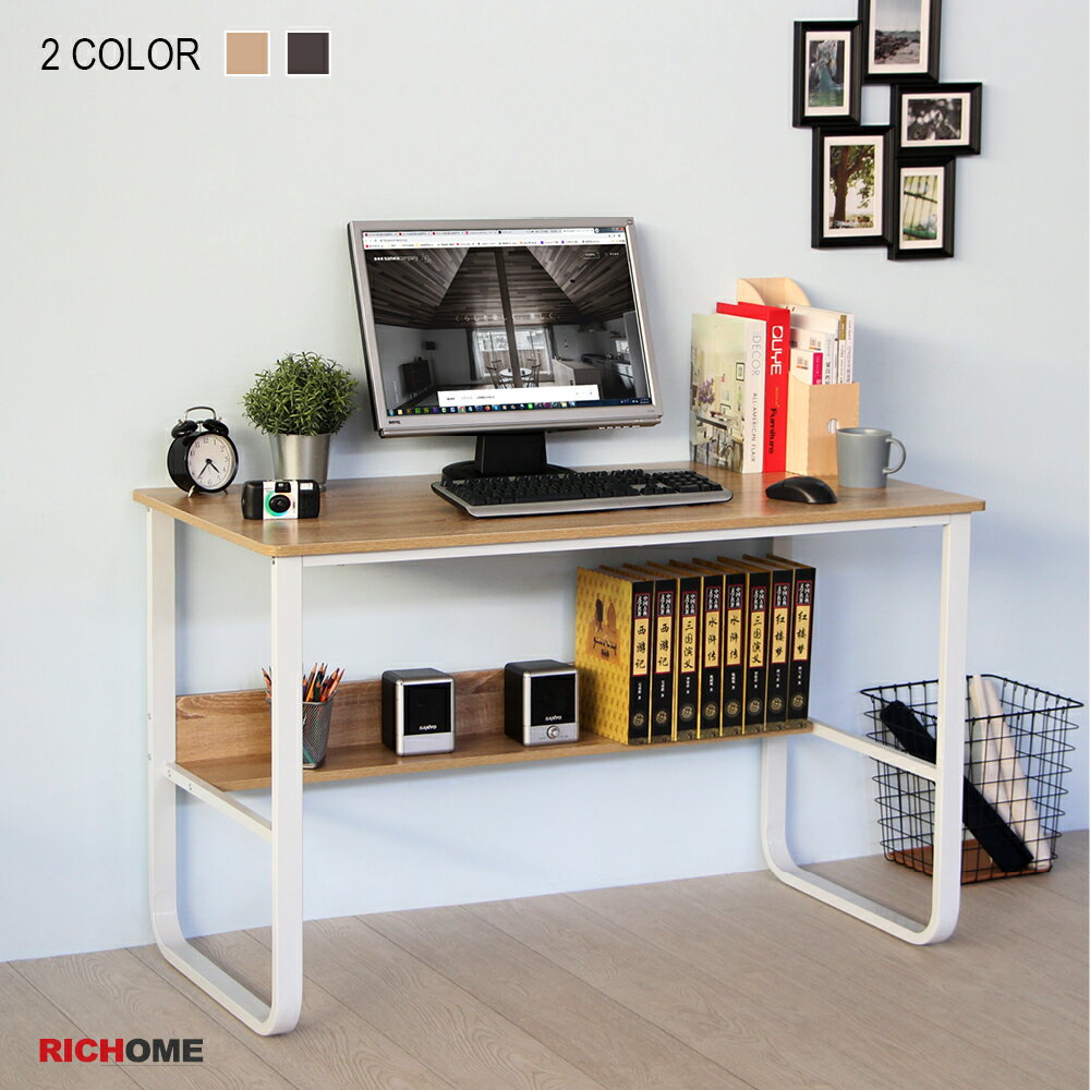 書桌/電腦桌/工作桌 克里斯工作桌(2色) 【DE273】RICHOME | RICHOME居家生活館直營店 | 樂天市場Rakuten