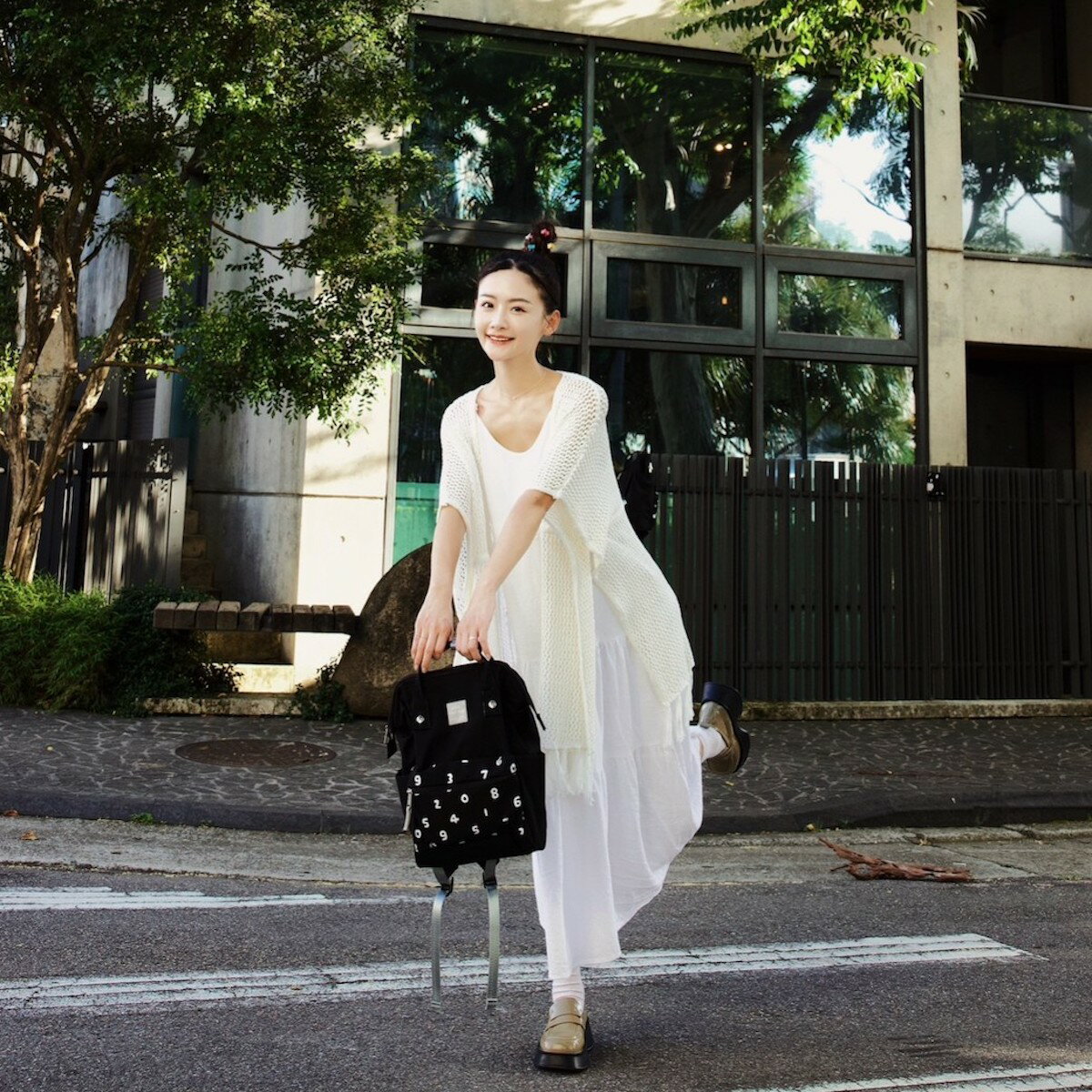 anello x SOU SOU sousou 口金後背包 Small size 可放13吋筆電 7-11 711 | 姬子的動物園 日貨選物所 | 樂天市場Rakuten