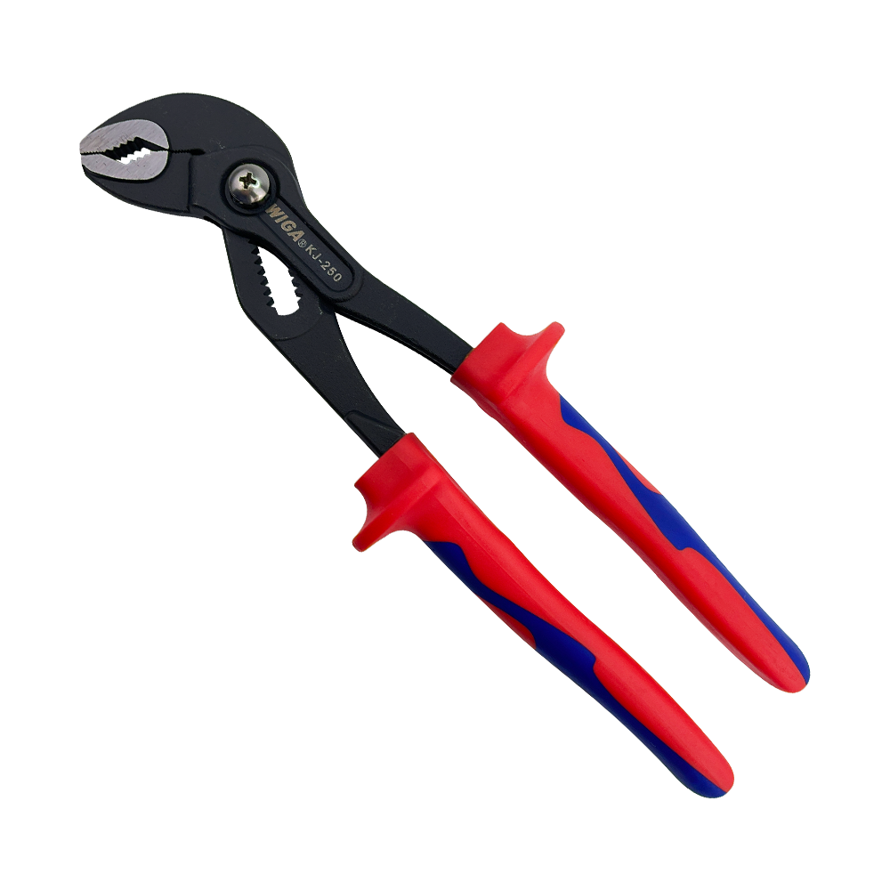 WIGA威力鋼 KJ-250 10吋雙色柄幫浦鉗[磷酸錳防鏽鍍層, 按鍵式快速切換] | 威力鋼工具旗艦店直營店 | 樂天市場Rakuten