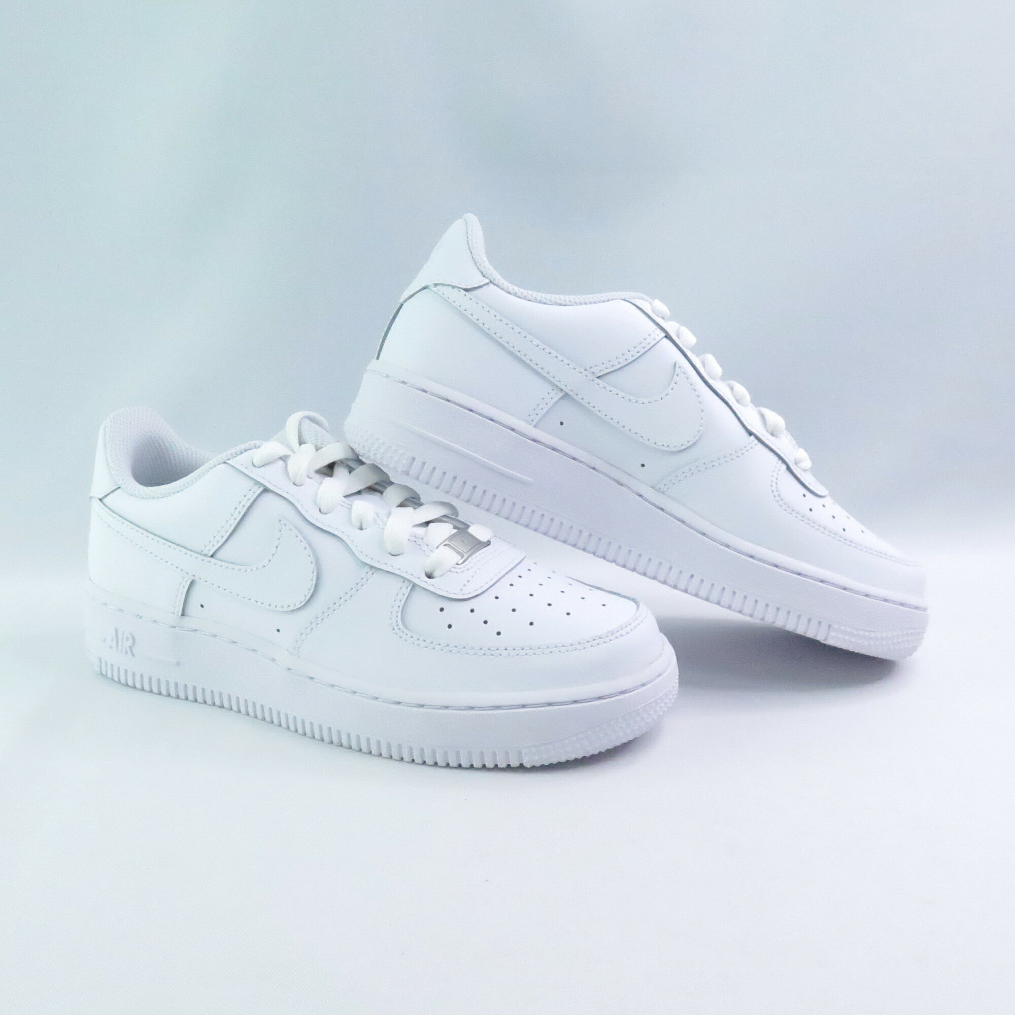 Nike FV5951111 大童 女 休閒鞋 Air Force 1 LE 橡膠底 全白【iSport愛運動】 | ISPORTSHOP直營 ...