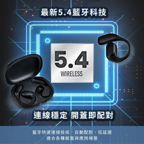 KINYO 開放式耳掛藍牙耳機(黑/藍) BTE-3993【愛買】 | 愛買線上購物直營店 | 樂天市場Rakuten