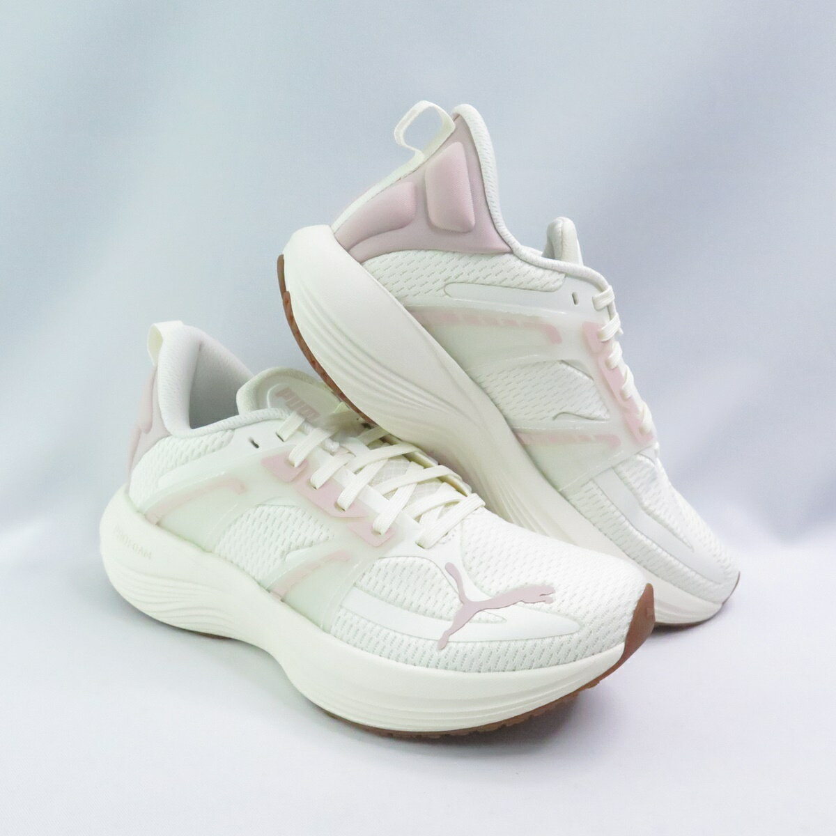 PUMA 37876831 女運動鞋 Scend Progressive 多功能鞋 休閒 米白x粉【iSport愛運動 ...