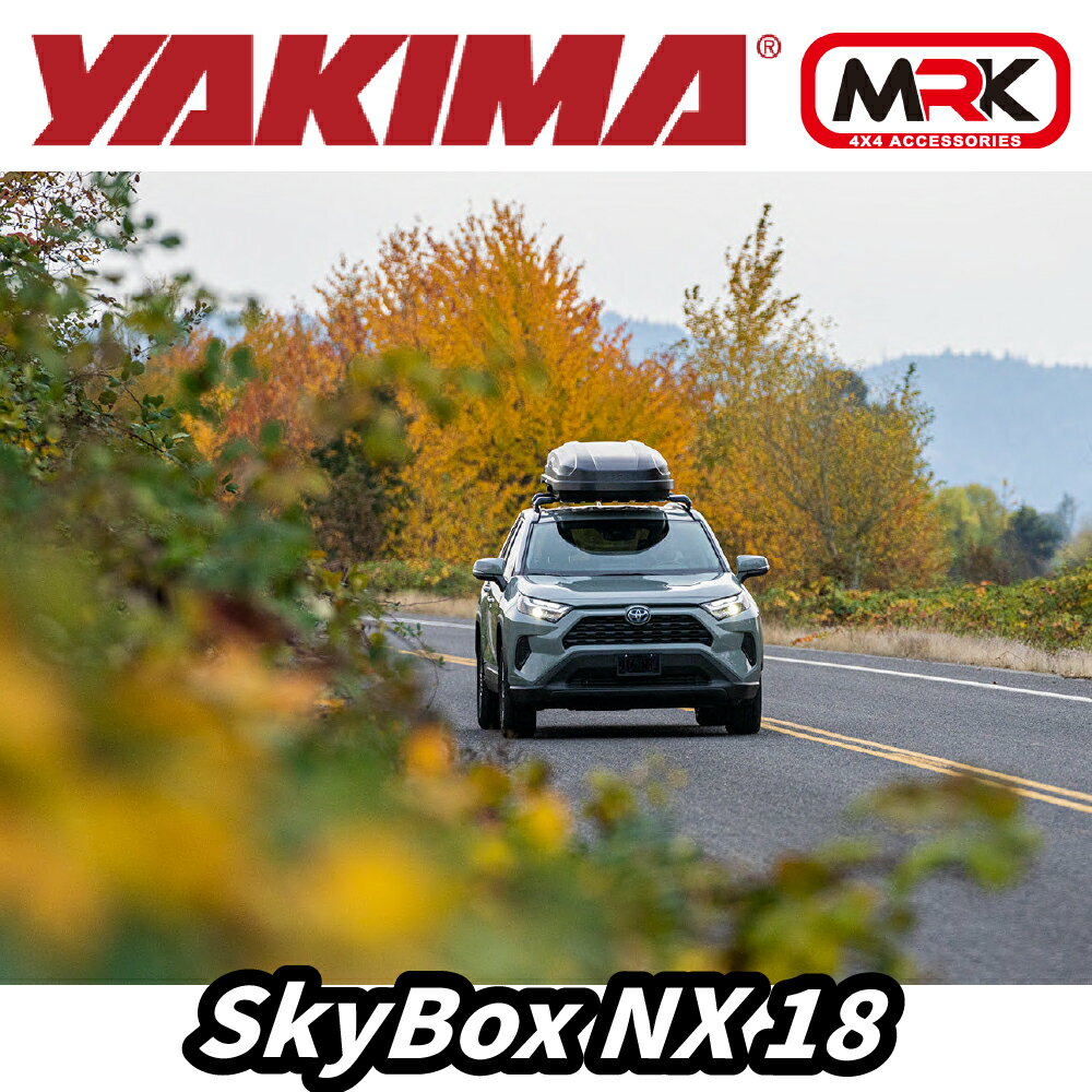 【MRK】YAKIMA SkyBox NX18 510L 天空行李箱 車頂箱 雙邊開 旅行箱 91.4x42x213cm | MyRack 車架專家 MRK 皮卡配件 | 樂天市場Rakuten