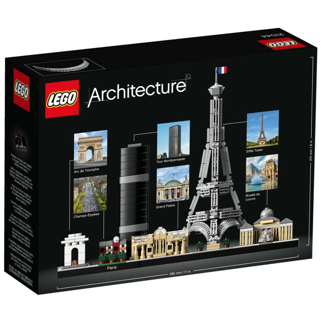 【LETGO】全新現貨 樂高積木 LEGO 21044 Great Wall 經典建築系列 巴黎鐵塔 艾菲爾鐵塔 凱旋門 | 鋼普拉 eye ...