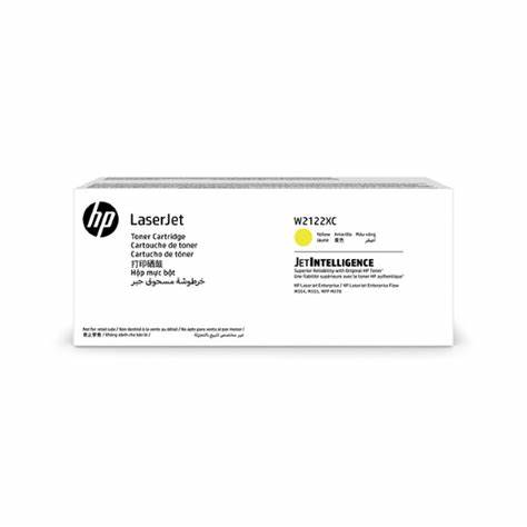 HP 原廠碳粉匣 黃色 W2122X (212X) 適用: M555dn/M578dn/M578f/M578z | 3C環球芳鄰旗艦店 ...