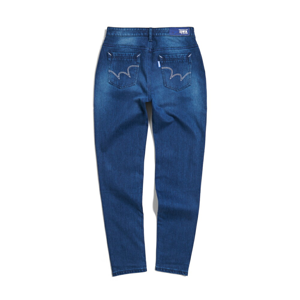 EDWIN EDGE x JERSEYS 迦績 超彈力丹寧錐形牛仔褲-女款 石洗綠 #滿額折抵 | EDWIN官方旗艦店直營店 | 樂天市場Rakuten