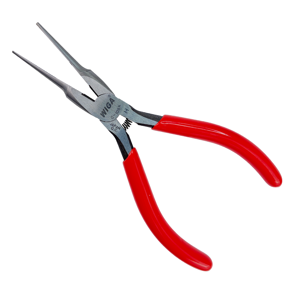 WIGA 威力鋼 G-108A 6.5吋 電子用細縮型尖嘴鉗[有齒痕,附剪切刃口] | 威力鋼工具旗艦店直營店 | 樂天市場Rakuten