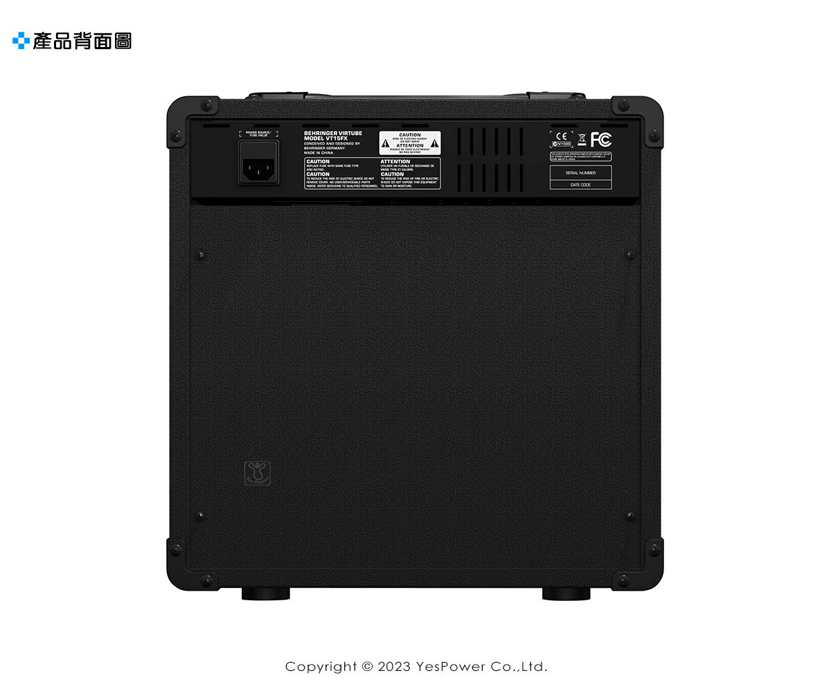 ＊含稅＊VT15FX Behringer耳朵牌 電吉他音箱 (15W/雙聲道/VTC 電子管/FX/原裝Bugera) | 悅適影音教學導覽 ...