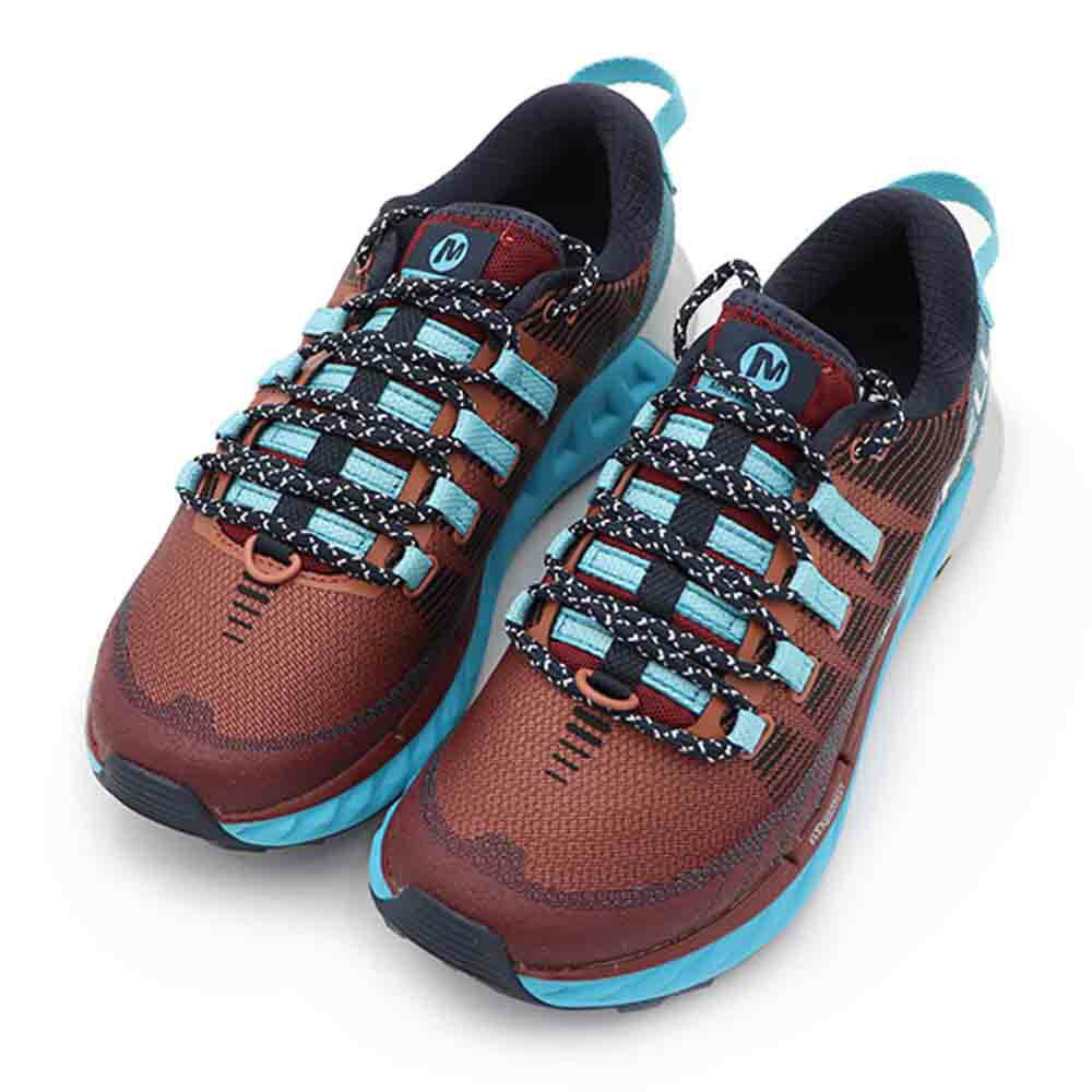 【全館滿額折】 Merrell Antora 3 Rainbow 藍紅 戶外 黃金大底 運動鞋 女款 J1928【新竹皇家ML067546 ...