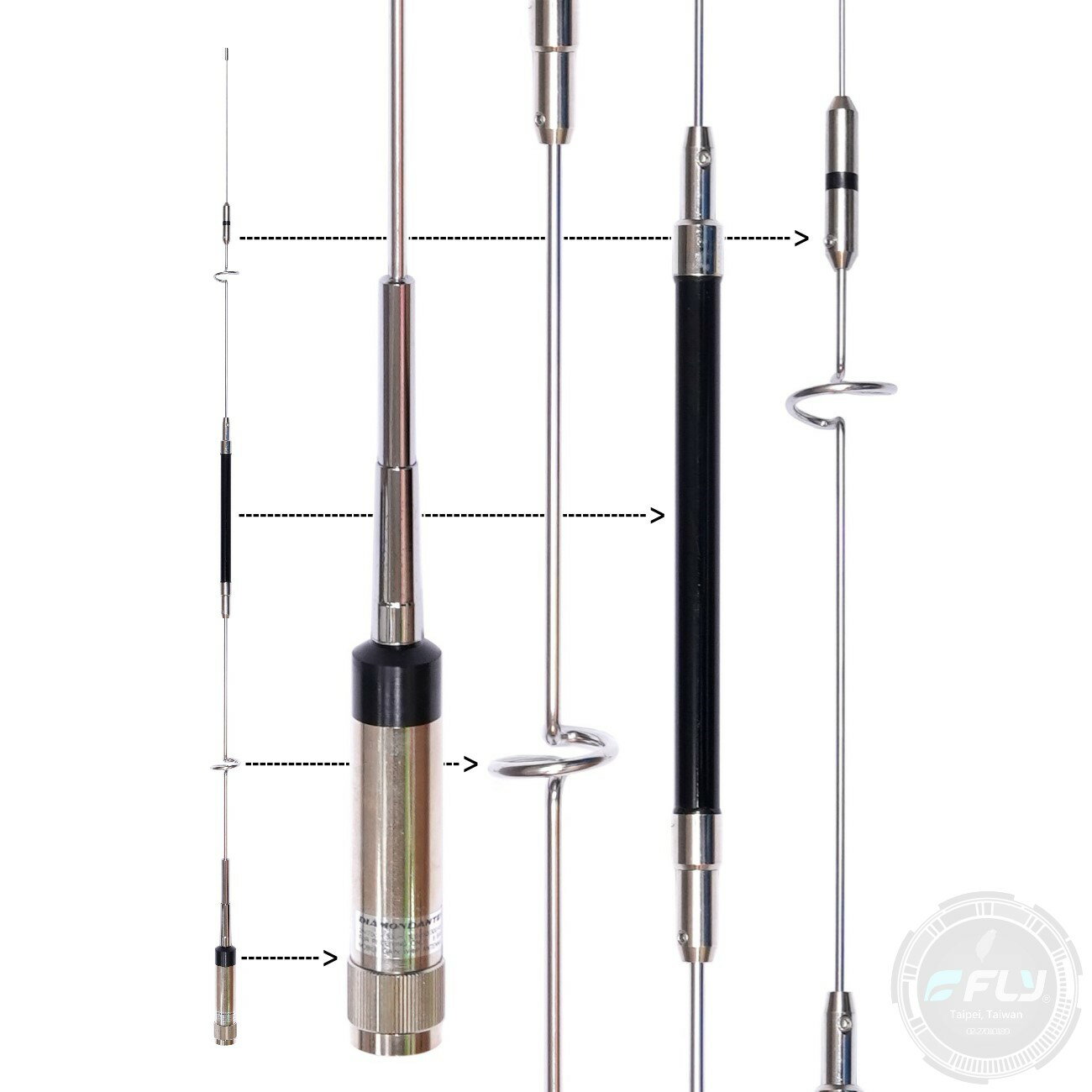 《飛翔無線3C》DIAMOND NR950M 無線電 車用雙頻天線 公司貨 日本原裝 99cm 多頻接收 車機收發 | 飛翔商城直營店 | 樂天市場Rakuten