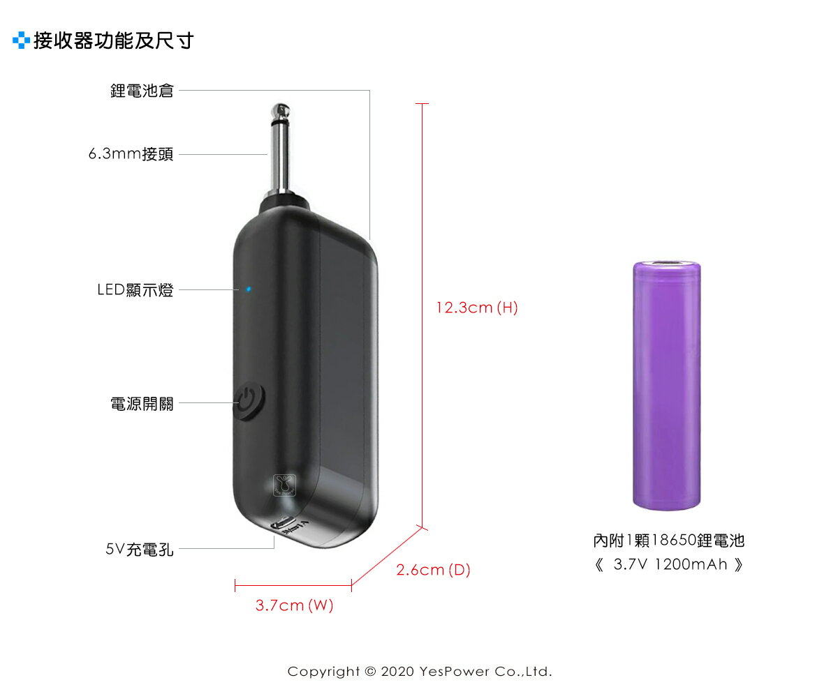 U01B UHF單頻道手握無線麥克風(經濟型)/固定頻率/訊號穩定音質清晰/3號電池2顆(不隨附)/接收器輕巧 | 悅適影音教學導覽用品 ...