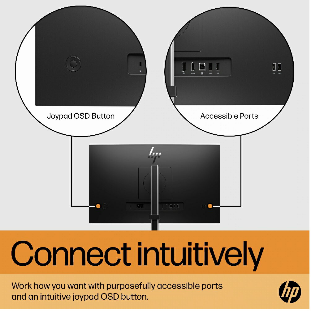 HP E27 G5 6N4E2AA 27吋FHD IPS eye ease顯示器 1920x1080 DP/HDMI 250cd - Flat ...