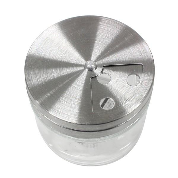 asdfkitty*日本 ECHO 玻璃調味罐/調味瓶/鹽罐/胡椒罐/香鬆罐-100ml-3種孔洞-日本正版商品 | asdfkitty可愛家精品店直營店 | 樂天市場Rakuten