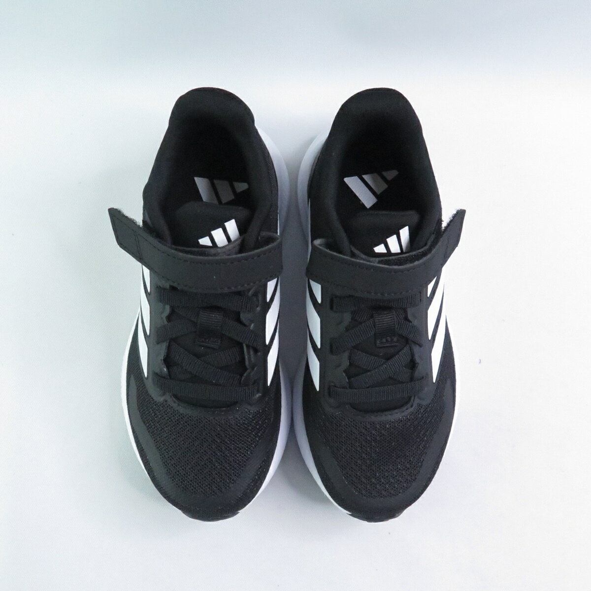 adidas IE8574 RUNFALCON 5 中童 運動鞋 慢跑鞋 魔鬼氈 黑x白【iSport愛運動】 | ISPORTSHOP直營店 ...